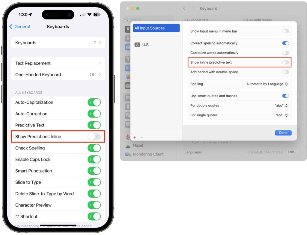 How to Disable Inline Text Predictions on Apple Devices How to Disable Inline Text Predictions on Apple Devices